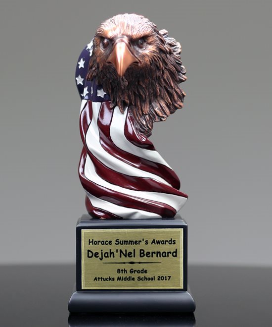 American Eagle Bust Trophy | RFB151 | Edco Awards