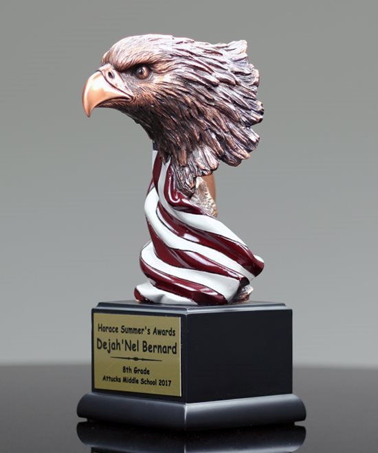 American Eagle Bust Trophy | RFB151 | Edco Awards