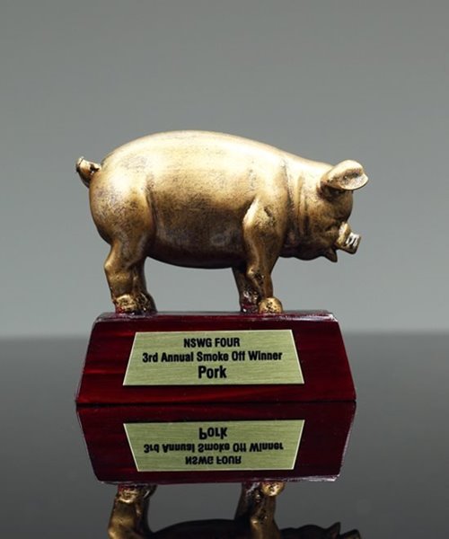 BBQ Hog Trophy | Pig Trophy | Edco Awards