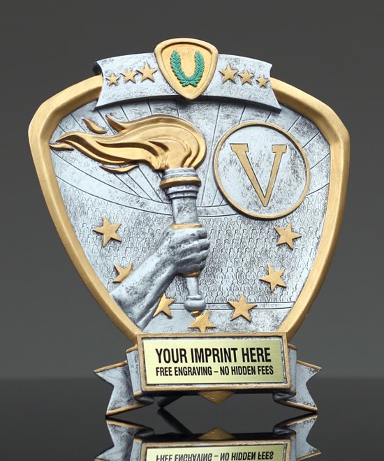 Victory Torch Shield | Edco Awards