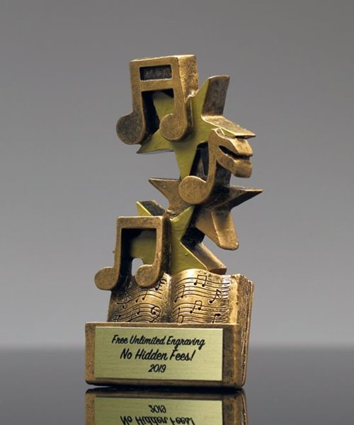 Star Step Music Trophy | Edco Awards