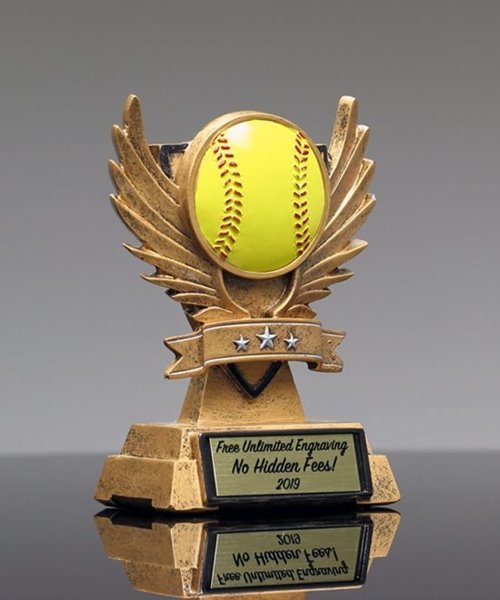 Victory Wing Softball Trophy | Edco Awards