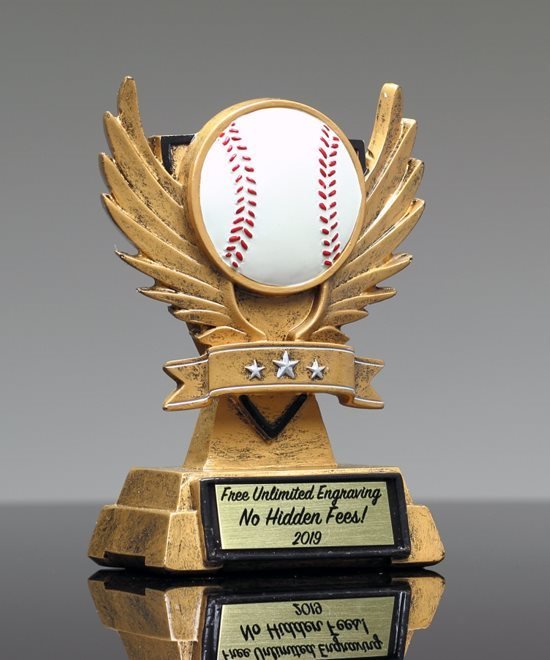 Victory Wing Baseball Trophy | Edco Awards