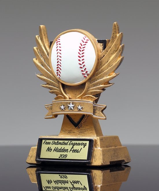 Victory Wing Baseball Trophy | Edco Awards
