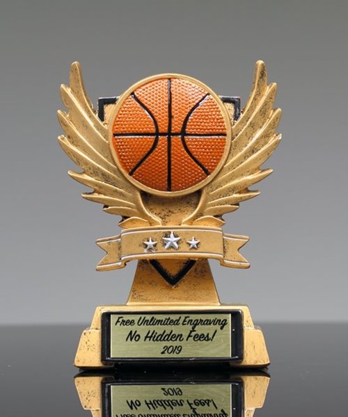Victory Wing Basketball Trophy | Edco Awards
