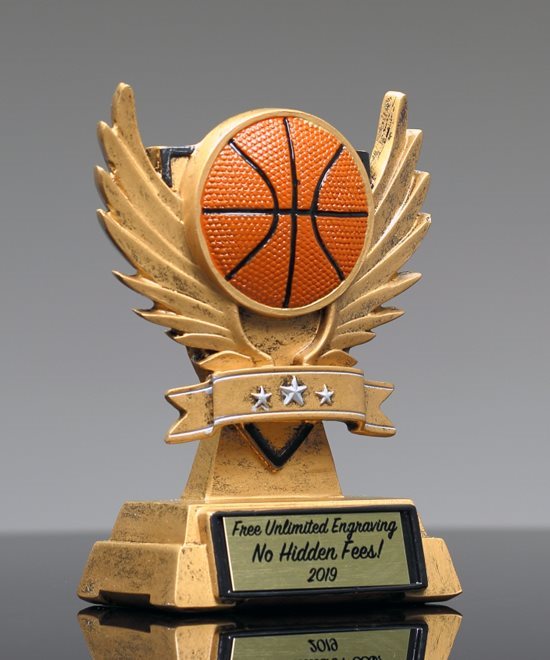 Victory Wing Basketball Trophy | Edco Awards