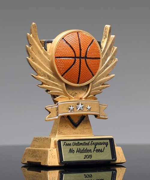 Victory Wing Basketball Trophy | Edco Awards