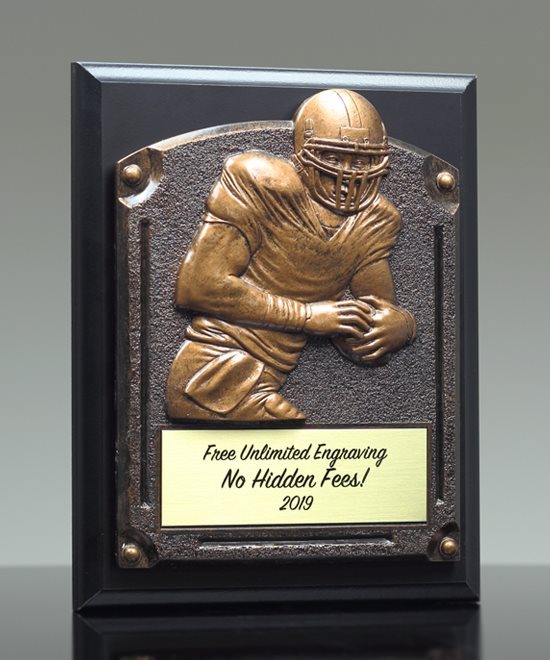 Greystone Football Award Plaque | Edco Awards