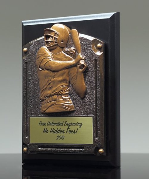 Greystone Softball Award Plaque | Edco Awards