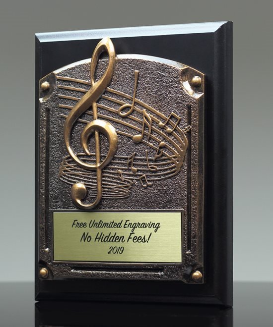 Greystone Music Award Plaque | Edco Awards