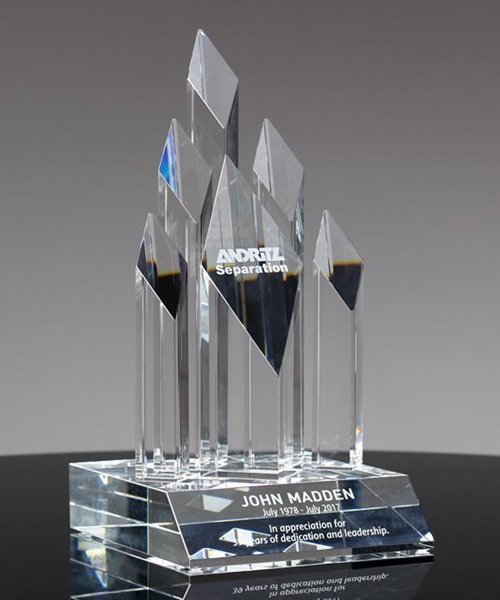 Crystal Super Five Star Diamond | Edco Awards