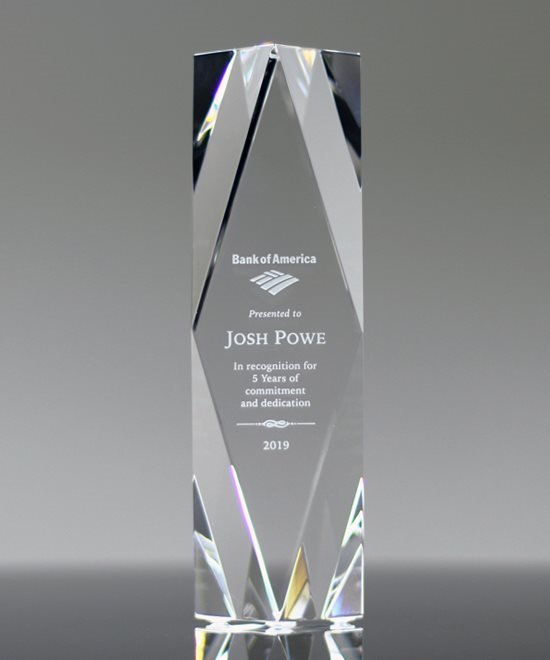 Presidents Tower Crystal Award | Edco Awards