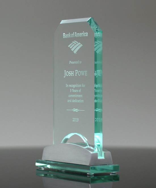 Ledger Glass Award | Edco Awards