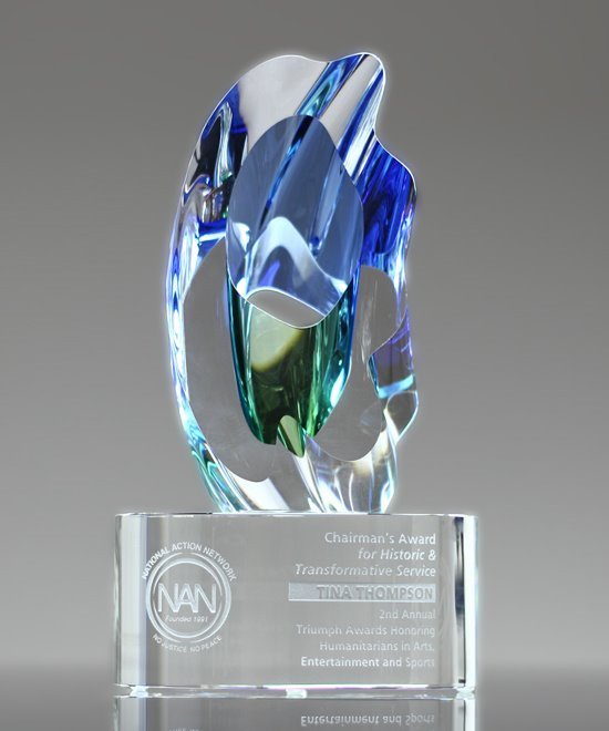 Breakthrough Art Crystal Award | Edco Awards