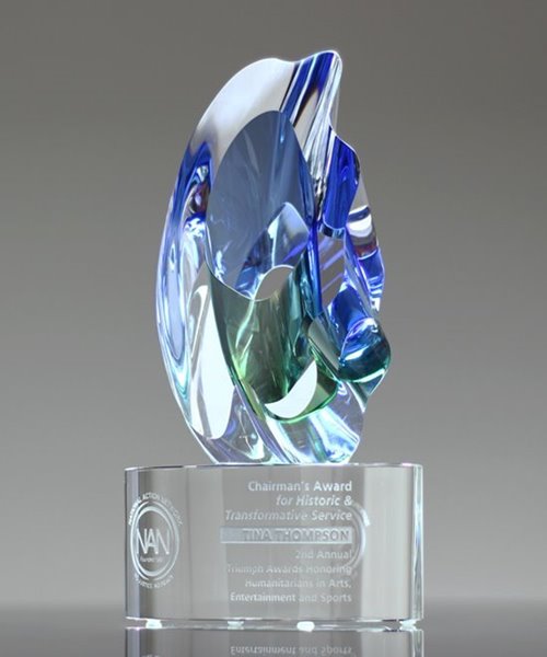 Breakthrough Art Crystal Award | Edco Awards