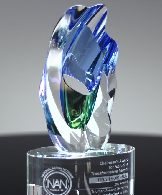Breakthrough Art Crystal Award | Edco Awards
