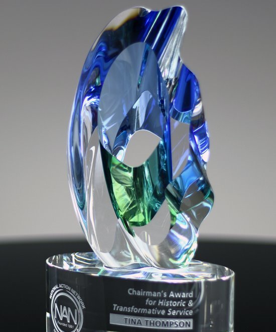 Breakthrough Art Crystal Award | Edco Awards