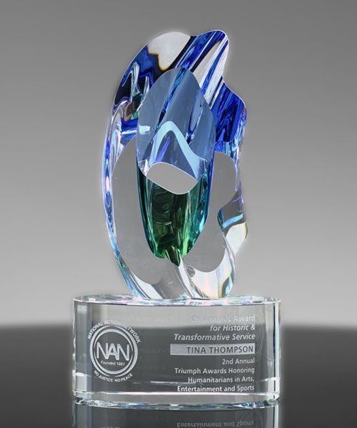 Breakthrough Art Crystal Award | Edco Awards