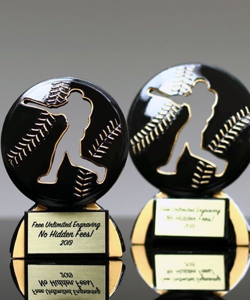 Baseball Shadow Trophy | Edco Awards