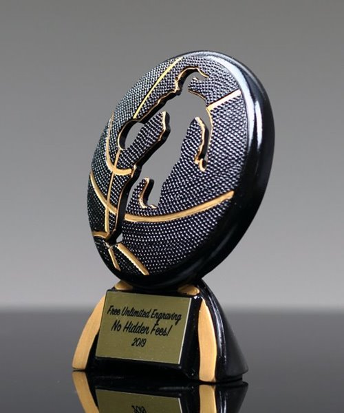 Basketball Male Shadow Trophy | Edco Awards