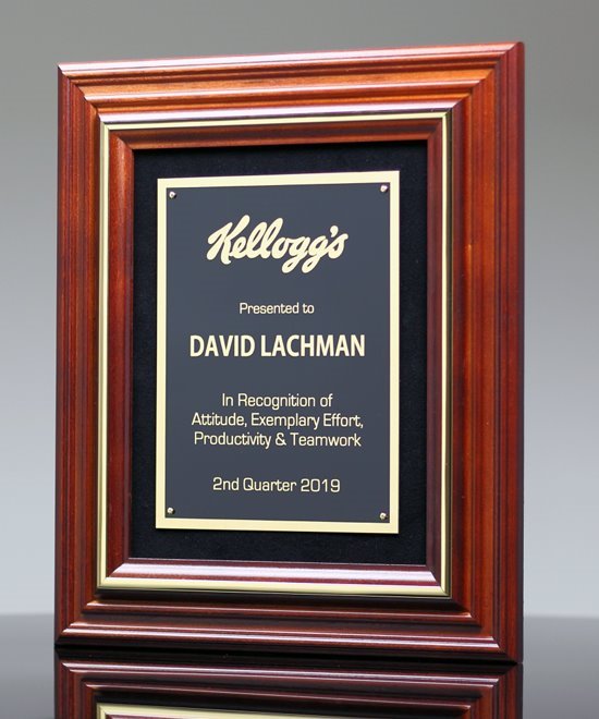 Executive Cherry Frame | Edco Awards