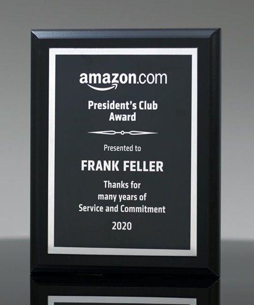 Associate Silver Award Plaque | Edco Awards