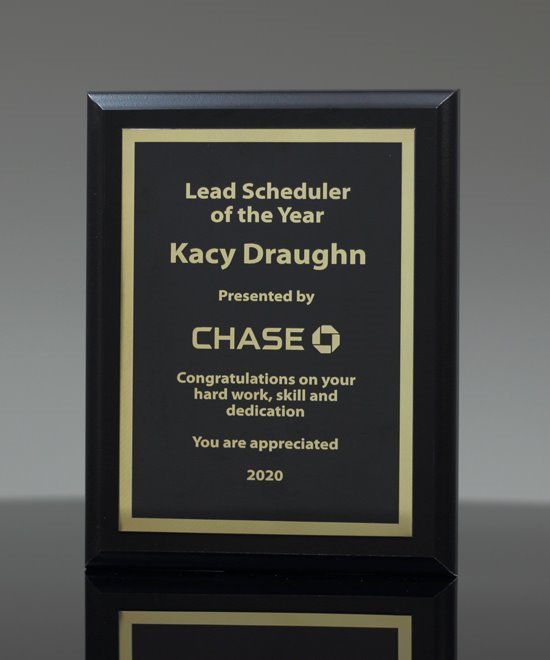 Associate Gold Award Plaque | Edco Awards