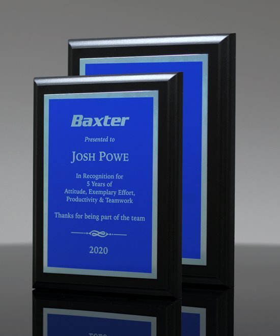 Associate Blue Award Plaque | Edco Awards