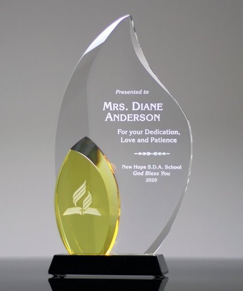 Dedication Crystal Award | Edco Awards