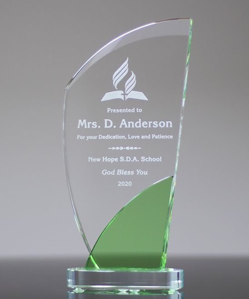 Religious Emerald Crystal Award | Edco Awards