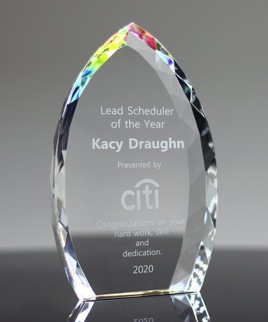 Jeweled Crystal Flame Award | Edco Awards
