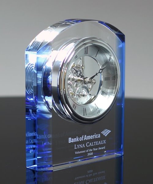 Appreciation Crystal Clock Award | 5395AC | Edco Awards