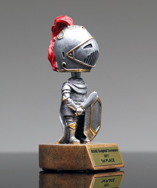 Knight Bobblehead Mascot Trophy | Edco Awards