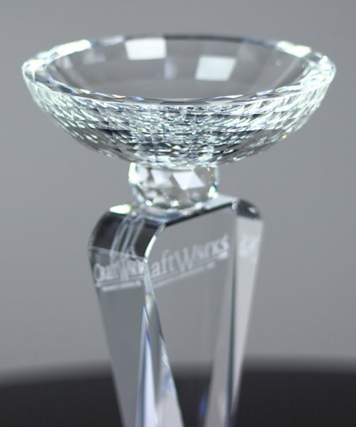 Premier Crystal Trophy Cups | CRY6302L, CRY6302M | Edco Awards