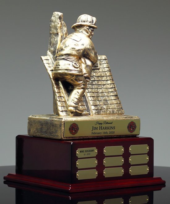 Fire Rescue of the Month Trophy | Edco Awards