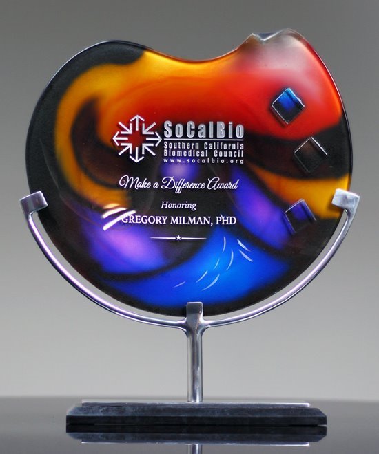 Delphi Monolith Art Glass