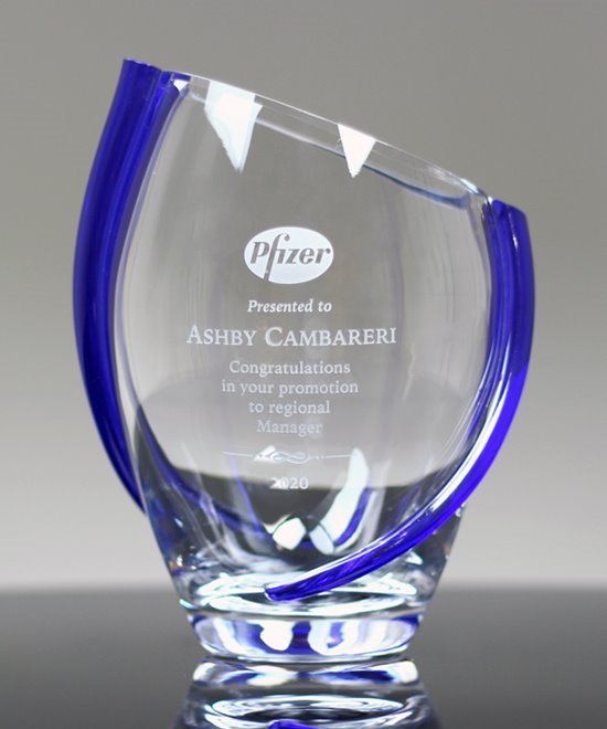 Prestige Crystal Trophy Vase | Edco Awards