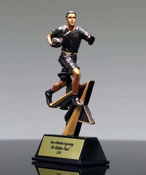 Star Power Flag Football Trophy | Edco Awards