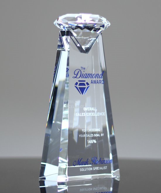 Essence Clear Crystal Diamond Award | 4486 | Edco Awards