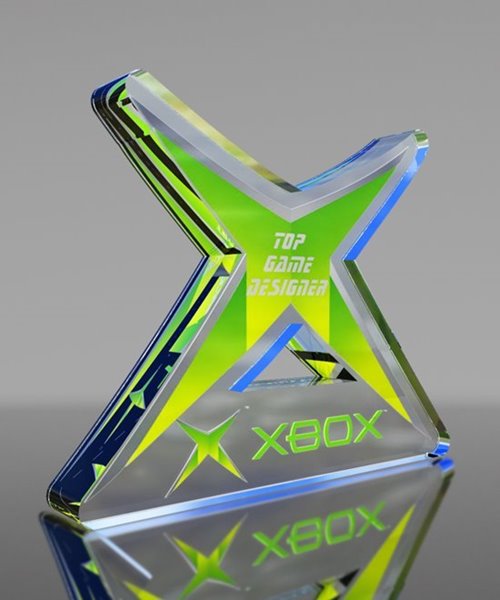 Logo Shaped Custom Paperweights | Edco Awards