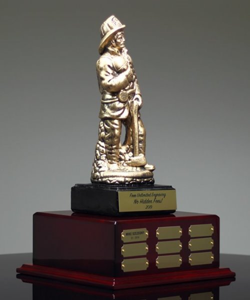 Piano Finish Rosewood Mounting Base | Edco Awards