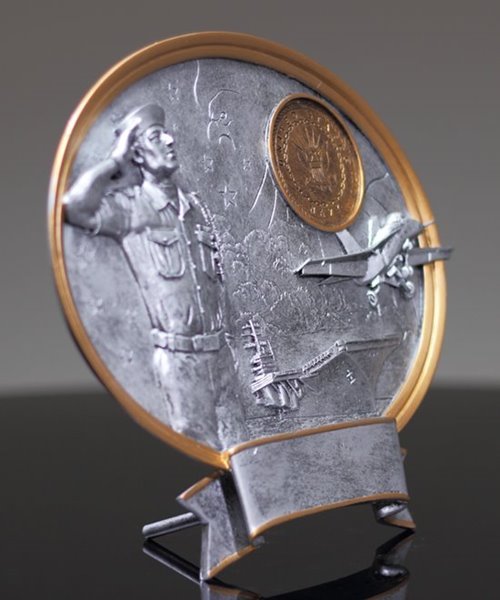 USA Navy Oval Trophy | Edco Awards