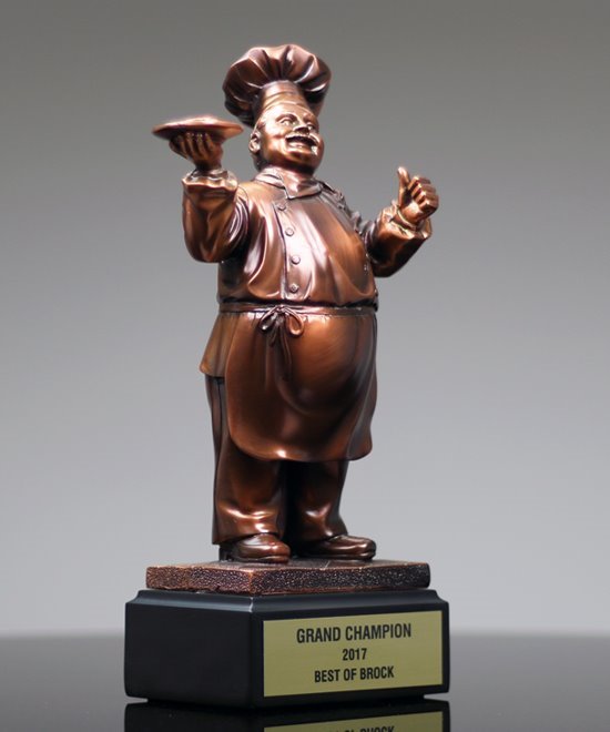Chef Statue Trophy | Edco Awards
