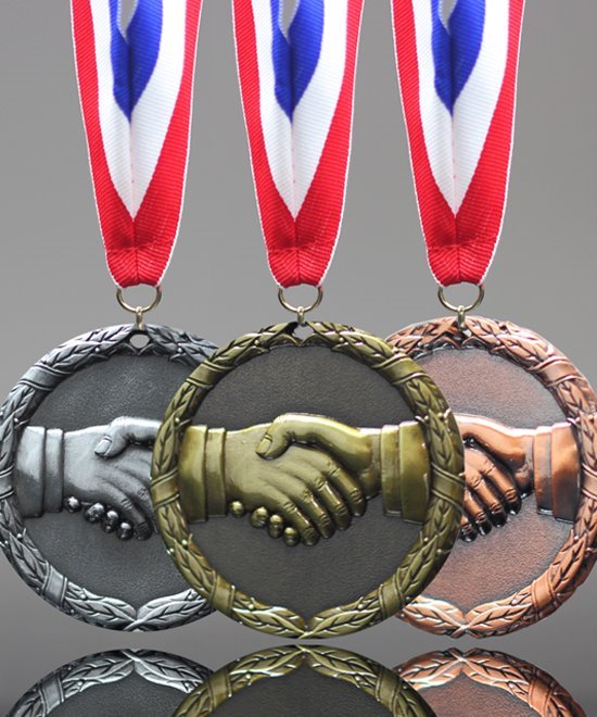 Handshake Award Medals | Edco Awards