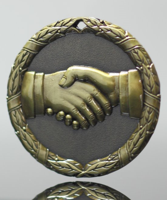 Handshake Award Medals | Edco Awards