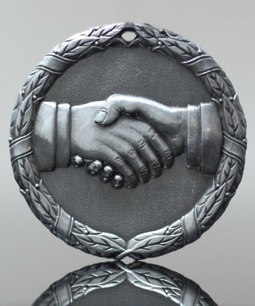 Handshake Award Medals | Edco Awards