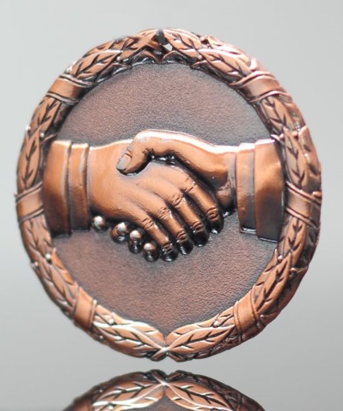 Handshake Award Medals | Edco Awards
