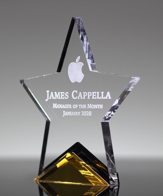 Rising Gold Star Recognition Trophy | Edco Awards