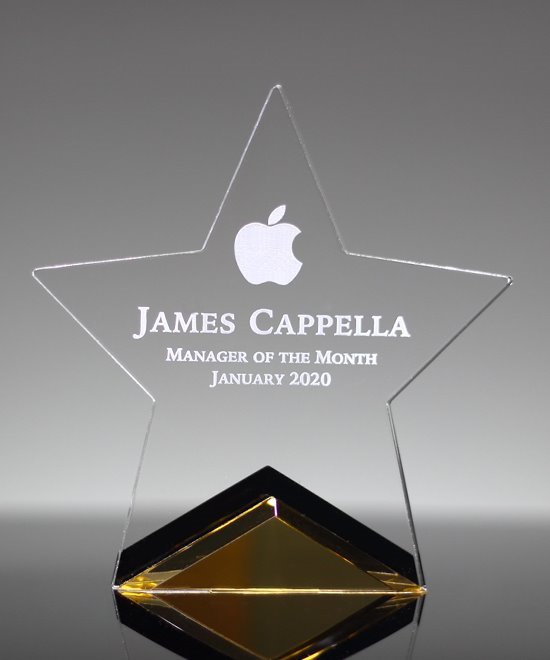 Rising Gold Star Recognition Trophy | Edco Awards