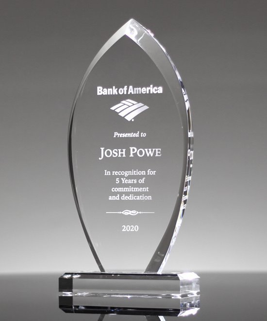 Acrylic Flame Award | Edco Awards